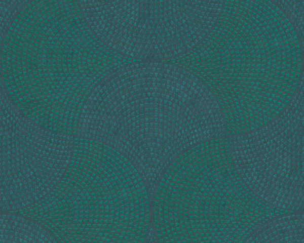 A.S. CRÉATION WALLPAPER «GRAPHICS, BLUE, GREEN, METALLIC» 380271