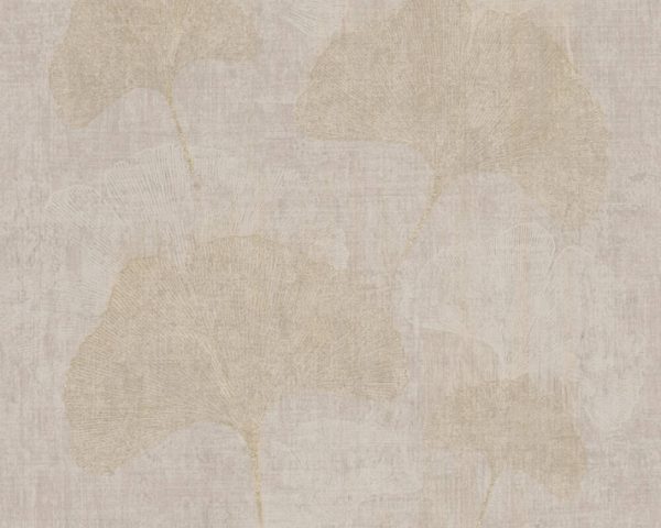 A.S. CRÉATION WALLPAPER «GRAPHICS, FLORAL, BEIGE, METALLIC» 322655