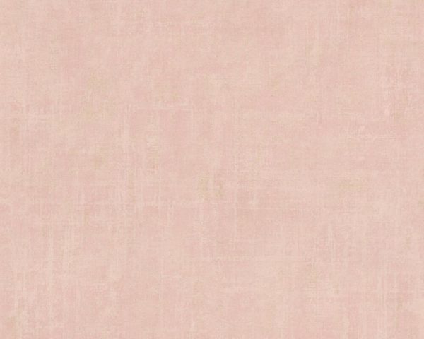 A.S. CRÉATION WALLPAPER «UNI, METALLIC, PINK» 380246