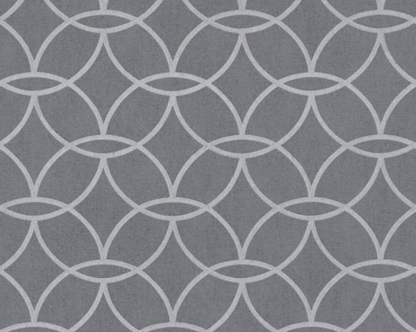 ARCHITECTS PAPER WALLPAPER «GRAPHICS, GREY, METALLIC, SILVER» 375645