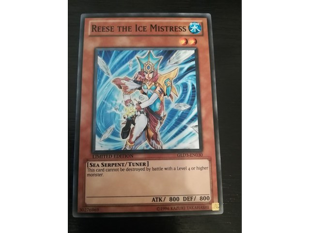Yu-GI-OH!- Reese the Ice Mistress (LIMITED EDITION)