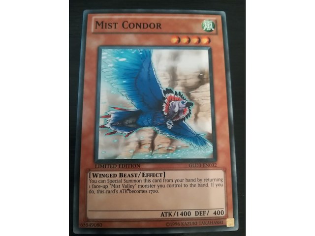 Yu-GI-OH!- Mist Condor (LIMITED EDITION)