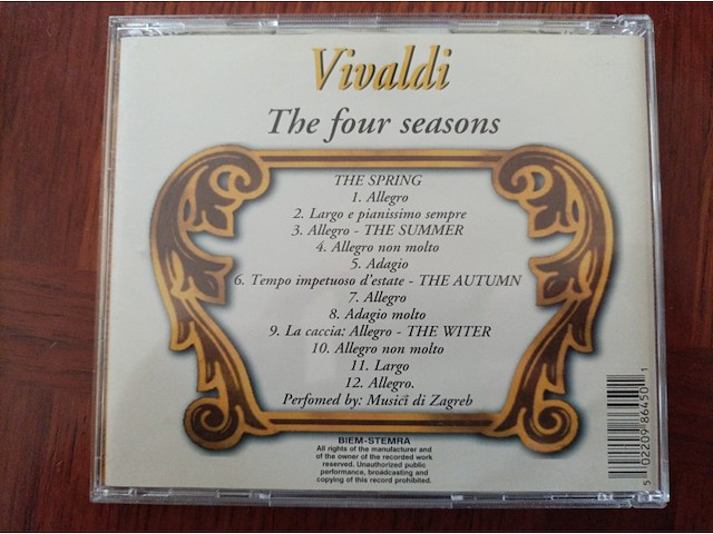 Vivaldi-The four seasons