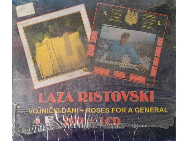 cd Laza Ristovski - Vojnički dani + Roses For A General