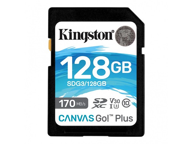 Najbrze Kingston SD 4K kartice - 128GB - 170MB/s!