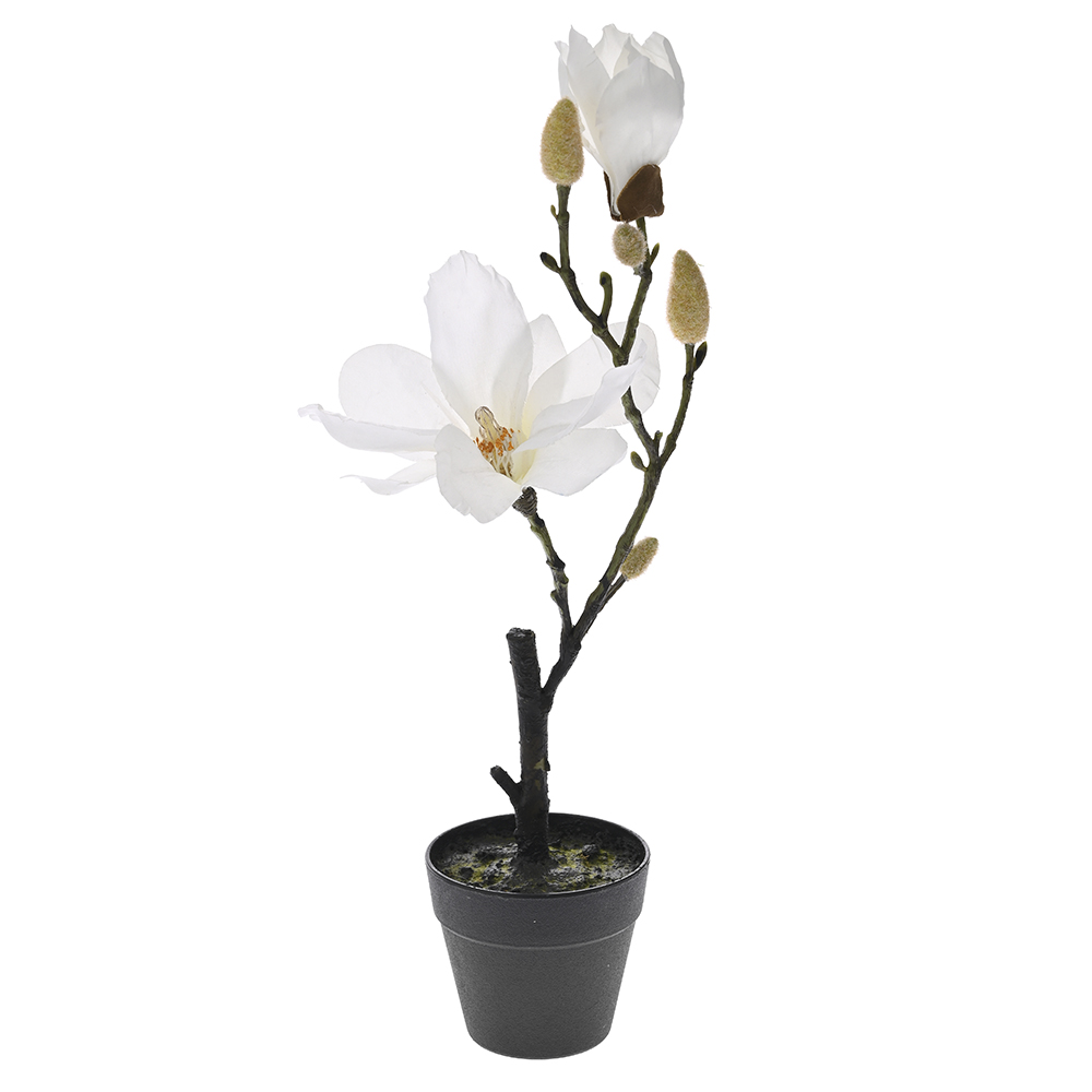 VEŠTAČKA BELA MAGNOLIJA U SAKSIJI 40 CM
(0110476)