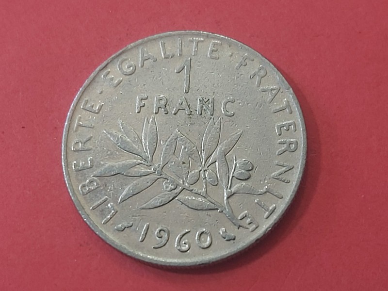Francuska - 1 franc 1960 god