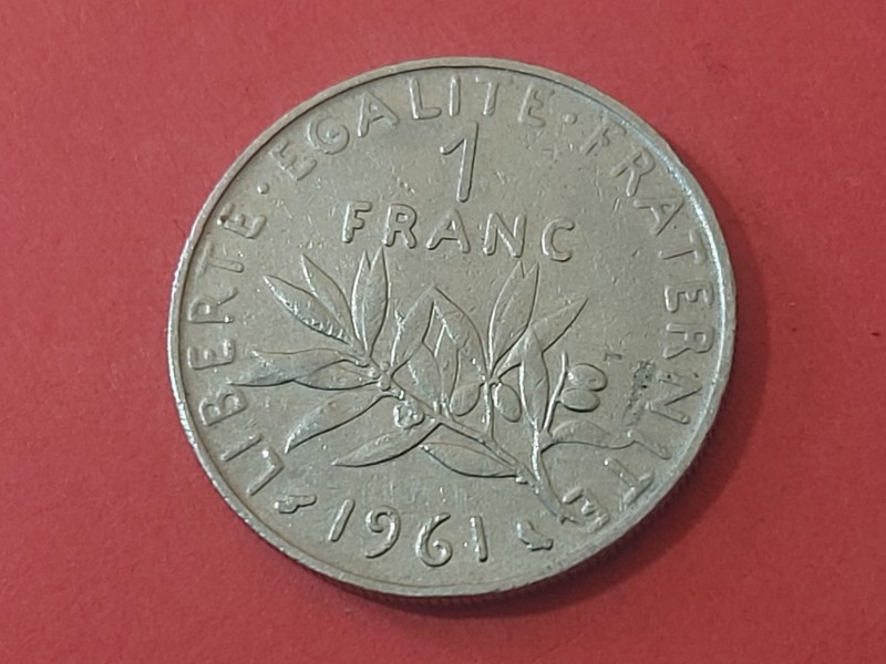 Francuska - 1 franc 1961 god