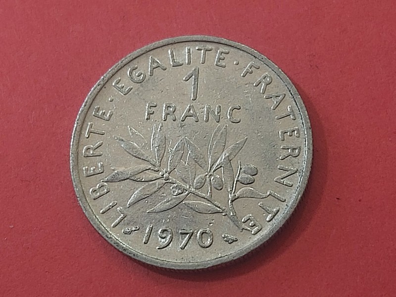 Francuska - 1 franc 1970 god