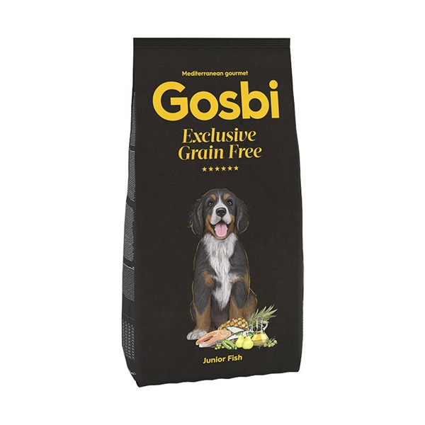 GOSBI EXCLUSIVE GRAIN FREE JUNIOR FISH 12 kg