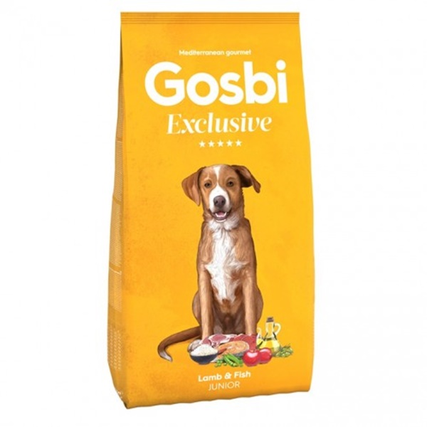GOSBI EXCLUSIVE JUNIOR LAMB & FISH( low grain ) 12 kg
