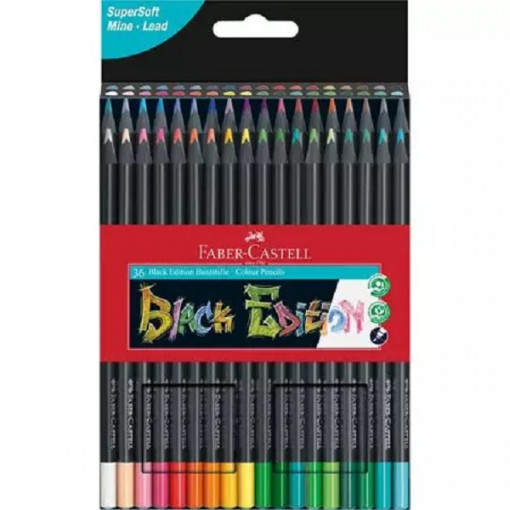 Drvene bojice Black edition 1/36 Faber Castell