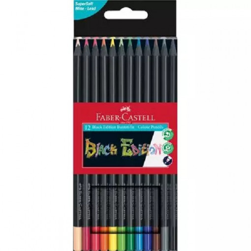 Drvene bojice Black edition 1/12 Faber Castell