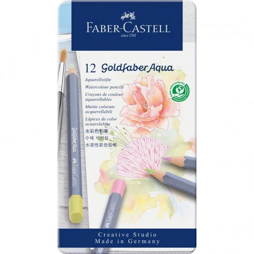 Faber Castell Goldfaber akvakolor drvene boje 1/12 PASTEL