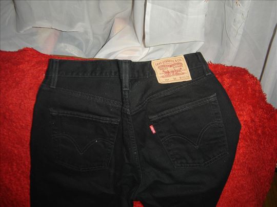 Levis 32x34 crne nove farmerke model 751