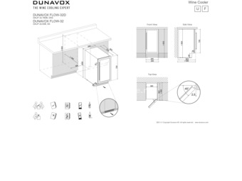 DAUF-32.78DSS DUNAVOX vinska vitrina