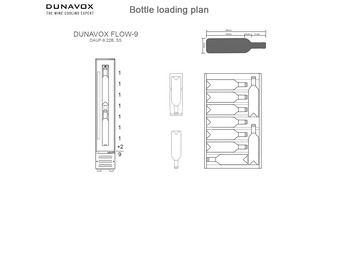 DAUF-9.22B DUNAVOX vinska vitrina