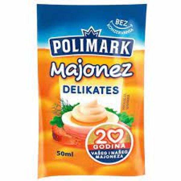 #Majonez delikates 45ml. - Polimark