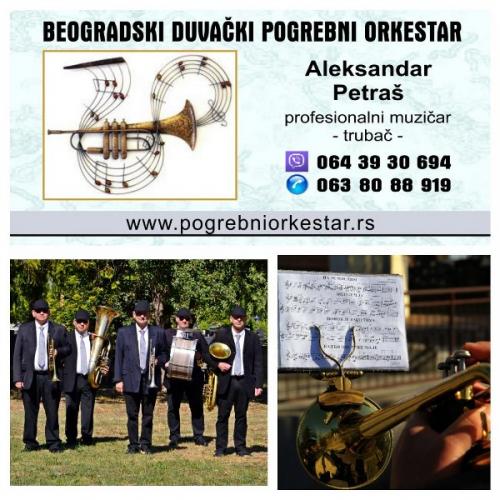 Zvanični pogrebni orkestar bleh muzika trubači za sahrane