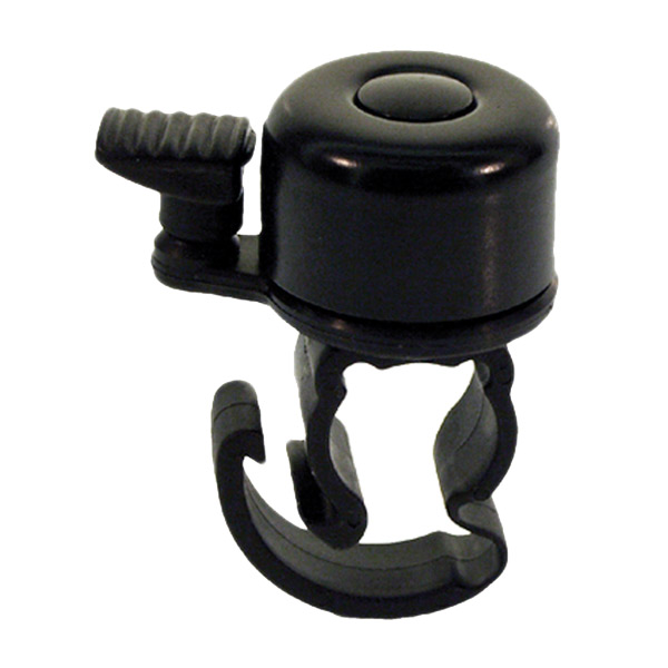 Mini zvonce Clip-on crno