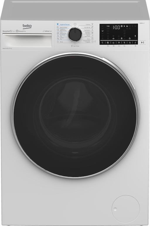 B5DF T 59447 W: Samostojeća mašina za pranje i sušenje veša (9 kg / 6 kg, 1400 rpm)