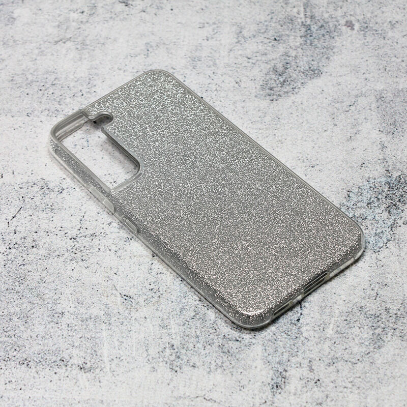 Maskica Crystal Dust za Samsung S906B Galaxy S22 Plus 5G srebrna