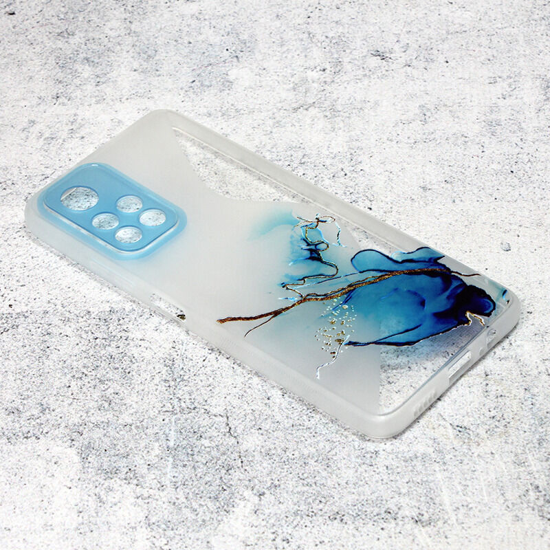 Maskica Water Spark za Xiaomi Redmi Note 11 Pro Plus/Poco X4 NFC tamno plava
