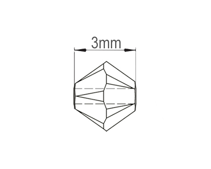 MC03_BICONUS 3MM 70010 ROSE (18KOM)