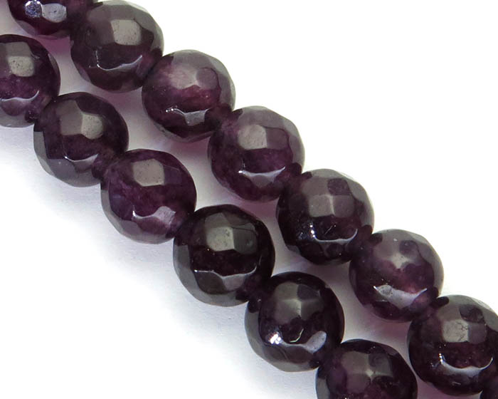 KAM08_Candy Jade 8mm Facet – (08) Dark Purple (kom)