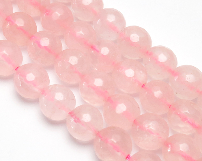 KAM08_Rose Quartz 8mm – Facetovani (kom)