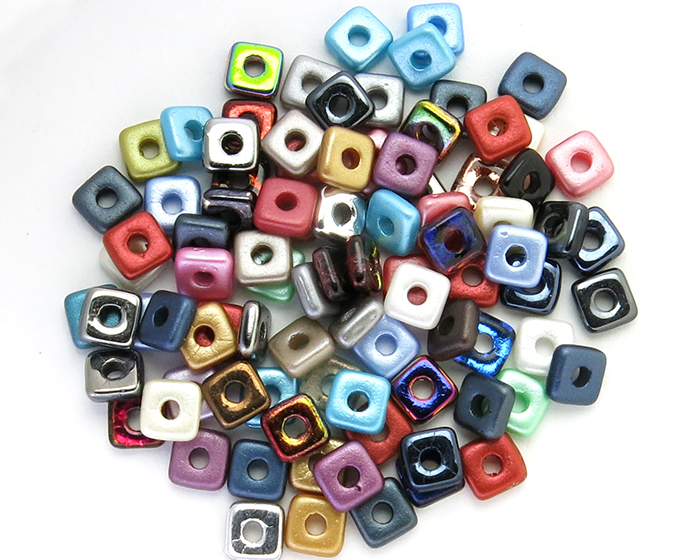 MIX Quad-Bead 4mm – Color MIX (10gr)