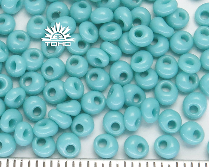 TM-03-55 Magatama 3mm Opaque Turquoise (5gr)