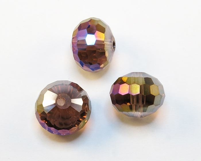 NK-203 12X16MM LT. PURPLE AB PLATED (1KOM)