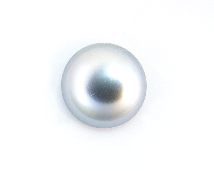 BISER CABOCHON 14MM 70484 LIGHT GREY (1KOM)