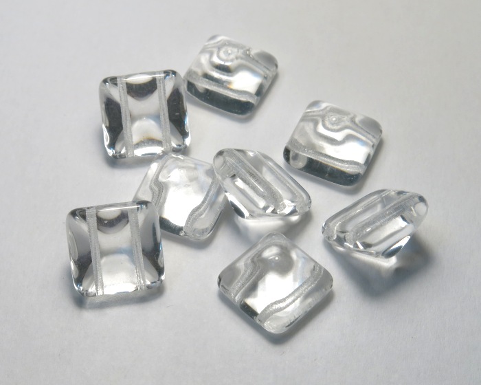 Piramida 12x12mm 00030 Crystal (1kom)