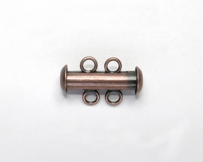 Kopča višenizna 16mm 2 niza (2) – Antique Copper (1kom)