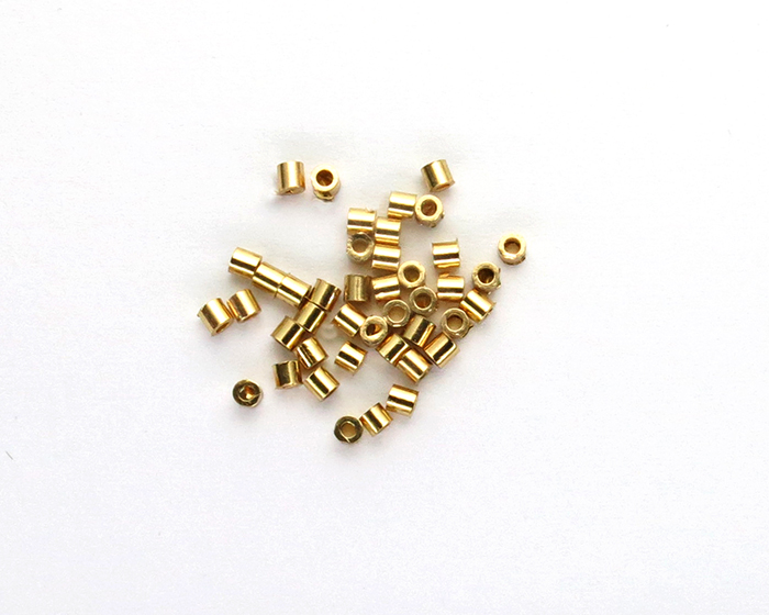 Stoper Cevčice 1,5mm Gold Plated (1g)