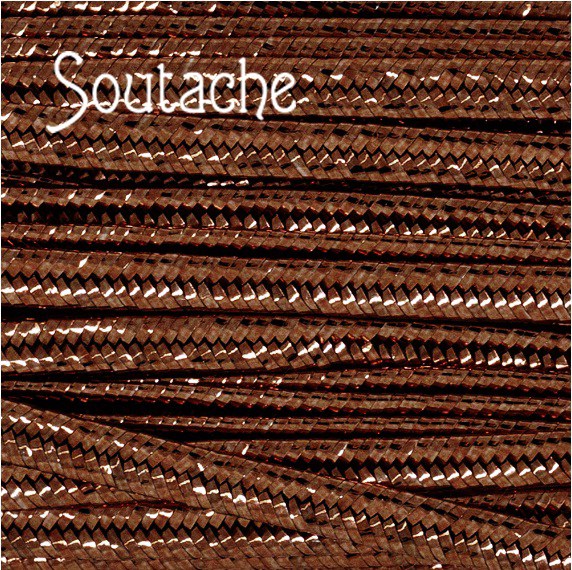 SOUTACHE – metallic BRONZE (1m)