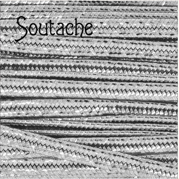 SOUTACHE – metallic SILVER (1m)