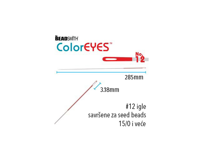 Igle ColorEyes br.12 (6kom)