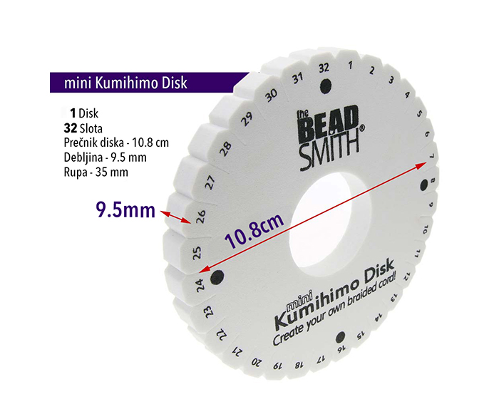 KUMIHIMO DISK (KOM)