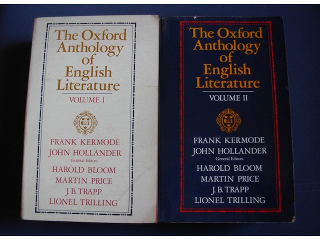 THE OXFORD ANTHOLOGY OF ENGLISH LITERATURE I - II