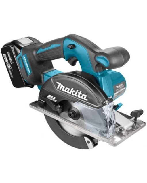 Makita Akumulatorska testera za metal DCS551RTJ, 18 V 2x5,0 Ah, 150 mm