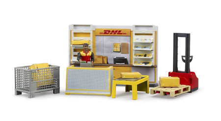 Bruder set sa figurama DHL šop paketi ( 622510 )