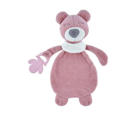 Babyjem igracka sweet bear sa glodalicom - rose ( 92-26808 )