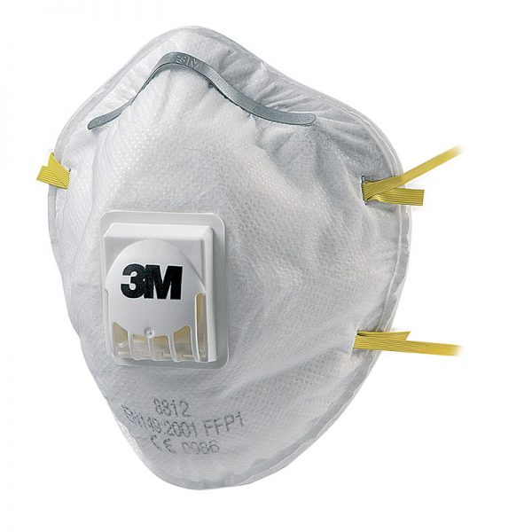 3M jednokratna maska FFP1 8812, okrugla, sa ventilom