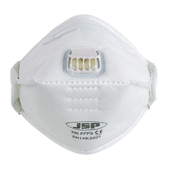 JSP jednokratna maska FFP3 332, sklopiva, sa ventilom