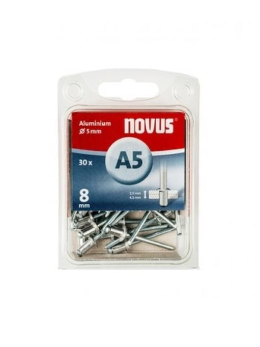 Novus Pop nitne aluminijumske A5 x 8mm 70kom, 0450047