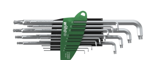 Wiha 40979 Set imbusa u ProStar držaču Stubby Torx® sa kuglom, 14 delova, titanium