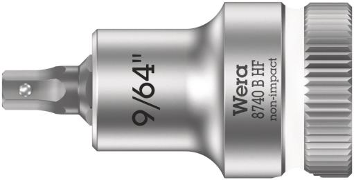 Wera 8740 B HF Zyklop nasadni bit sa funkcijom držanja, 3/8", 9/64" x 35 mm, 05003082001